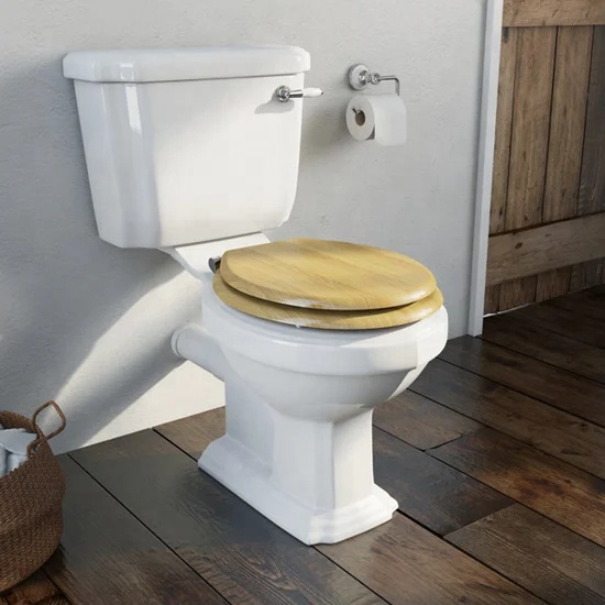 Competitive price two pieces toilet with soft close toilet seat ...